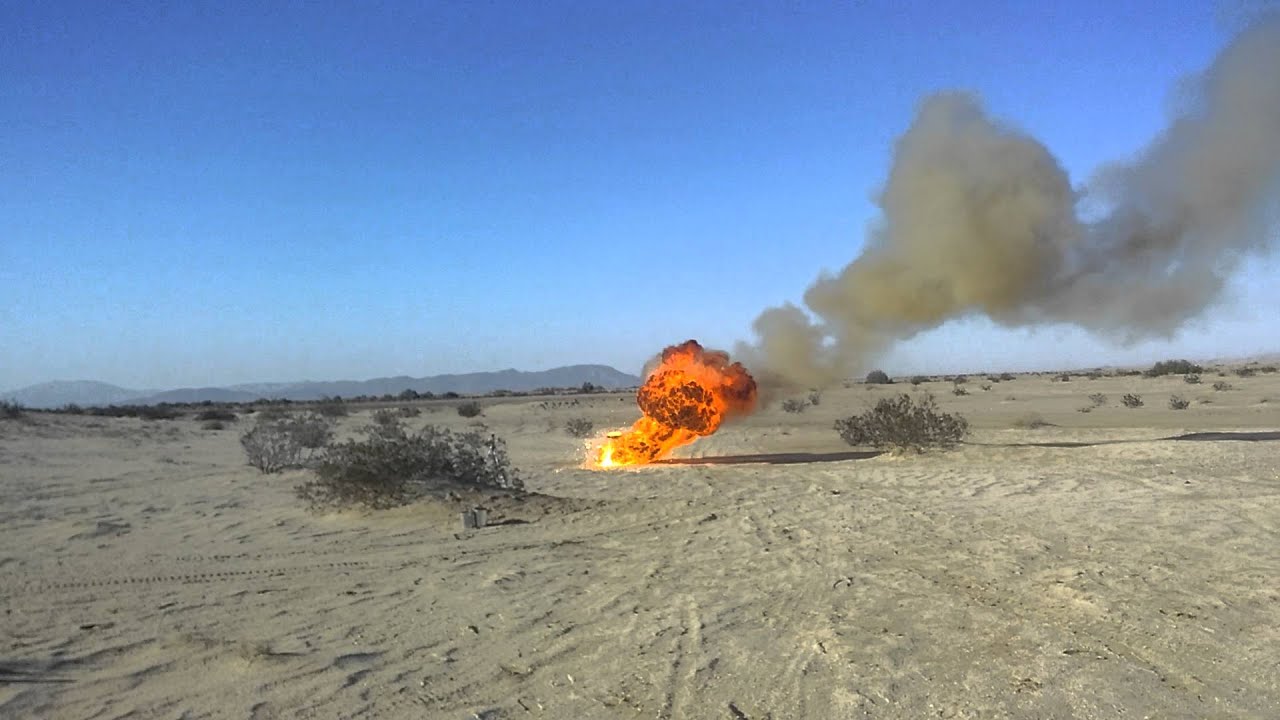 mega thermite reaction! 30 pounds camera #2 - YouTube