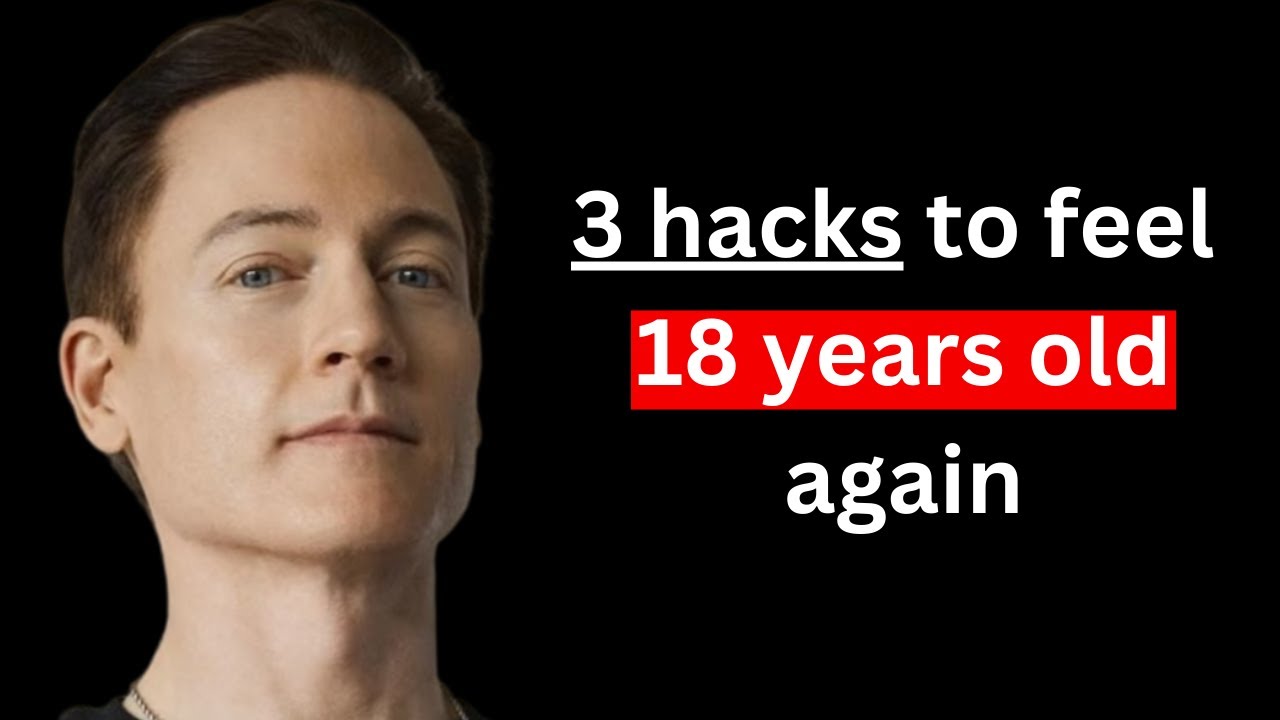 Bryan Johnson's 3-Step Protocol To Live Longer - YouTube