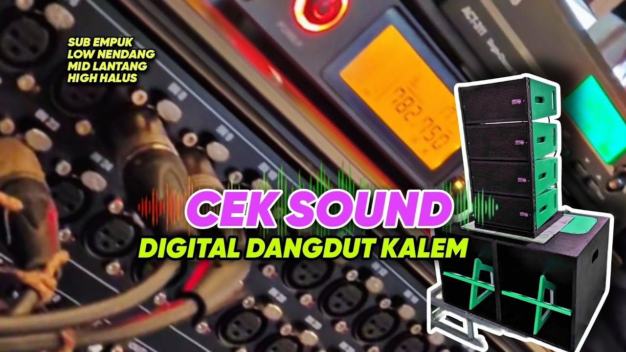 Cek Sound Dangdut Kalem‼️ Buat Nyantai Di Rumah Cukup Buat Getarin ...
