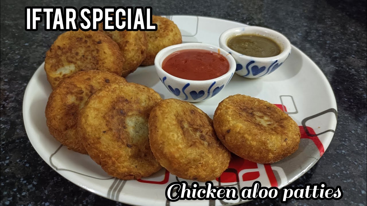 Chicken Aloo Patties Recipe | Iftar Special Recipe | Ramadan Special ...