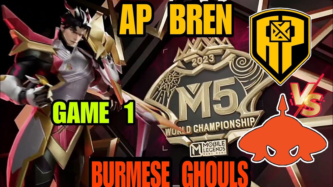 [ENG] M5 APBREN VS BURMESE GHOULS GAME 1 - YouTube