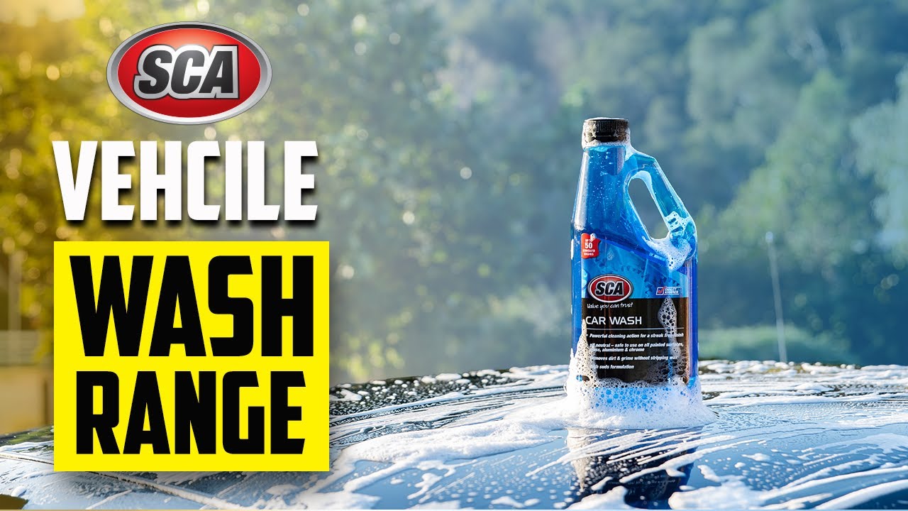 SCA Vehicle Wash Range - YouTube