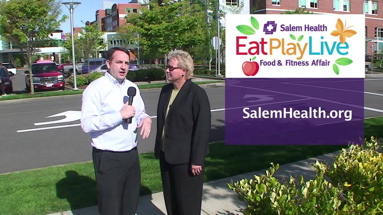 David Dahle and Anne Theis, Chief Marketing Officer of Salem Hospital ...