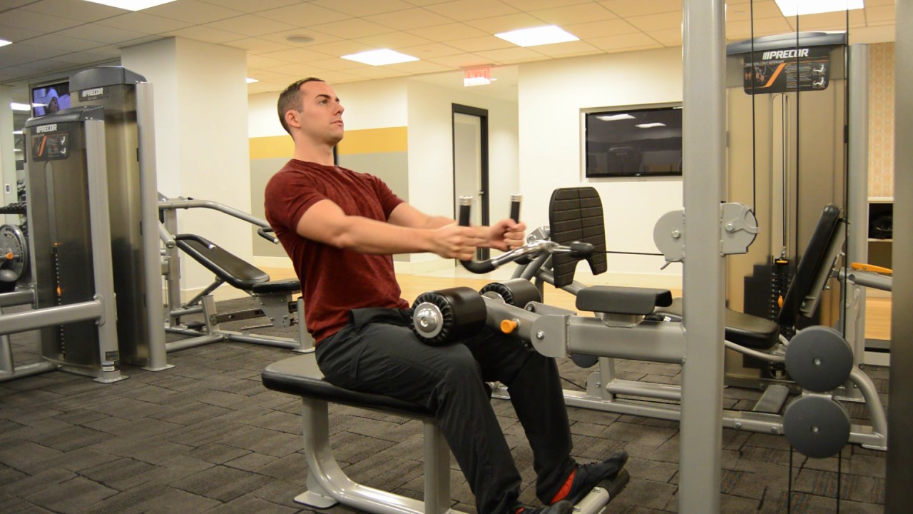 Seated Cable Row - YouTube
