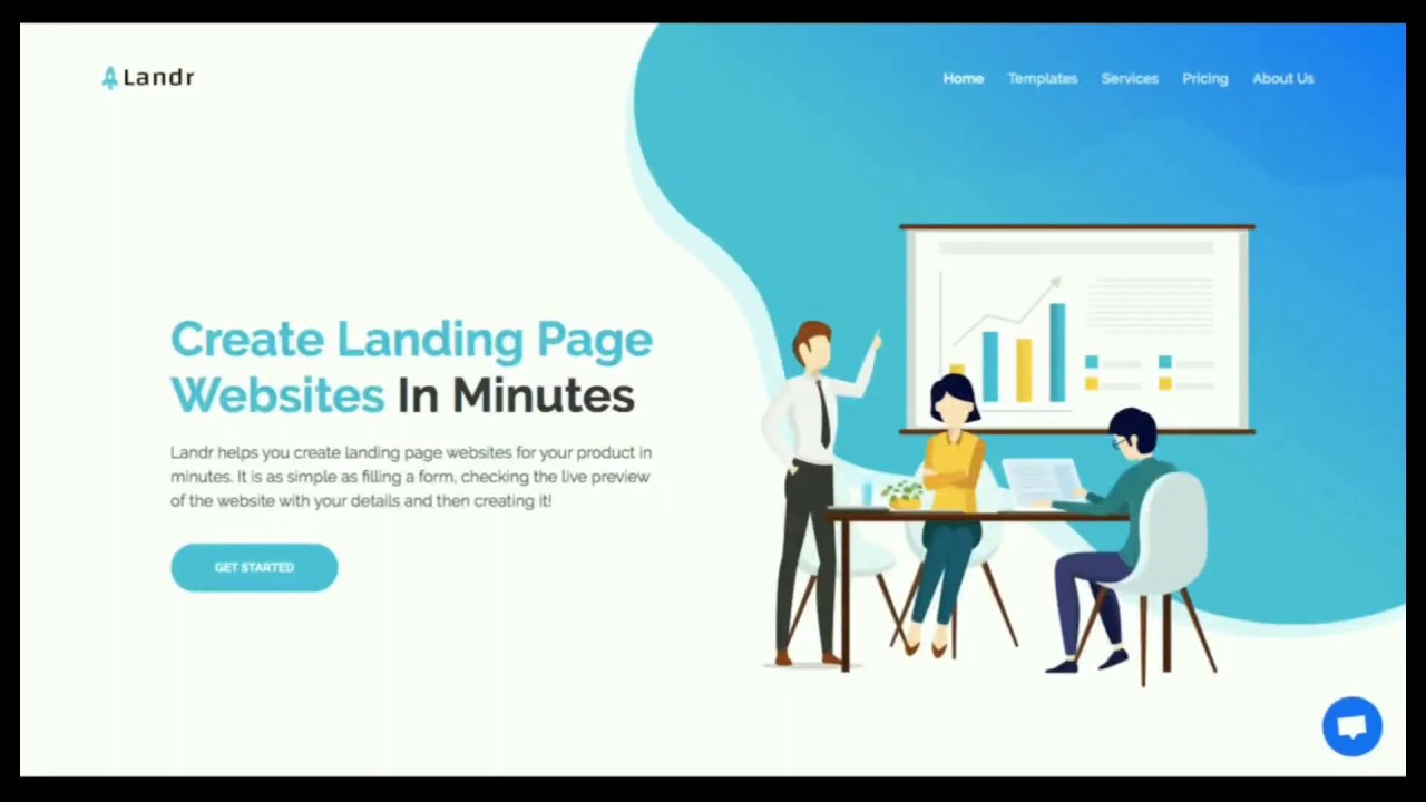 Landr - Create Landing Page Websites in Minutes - YouTube