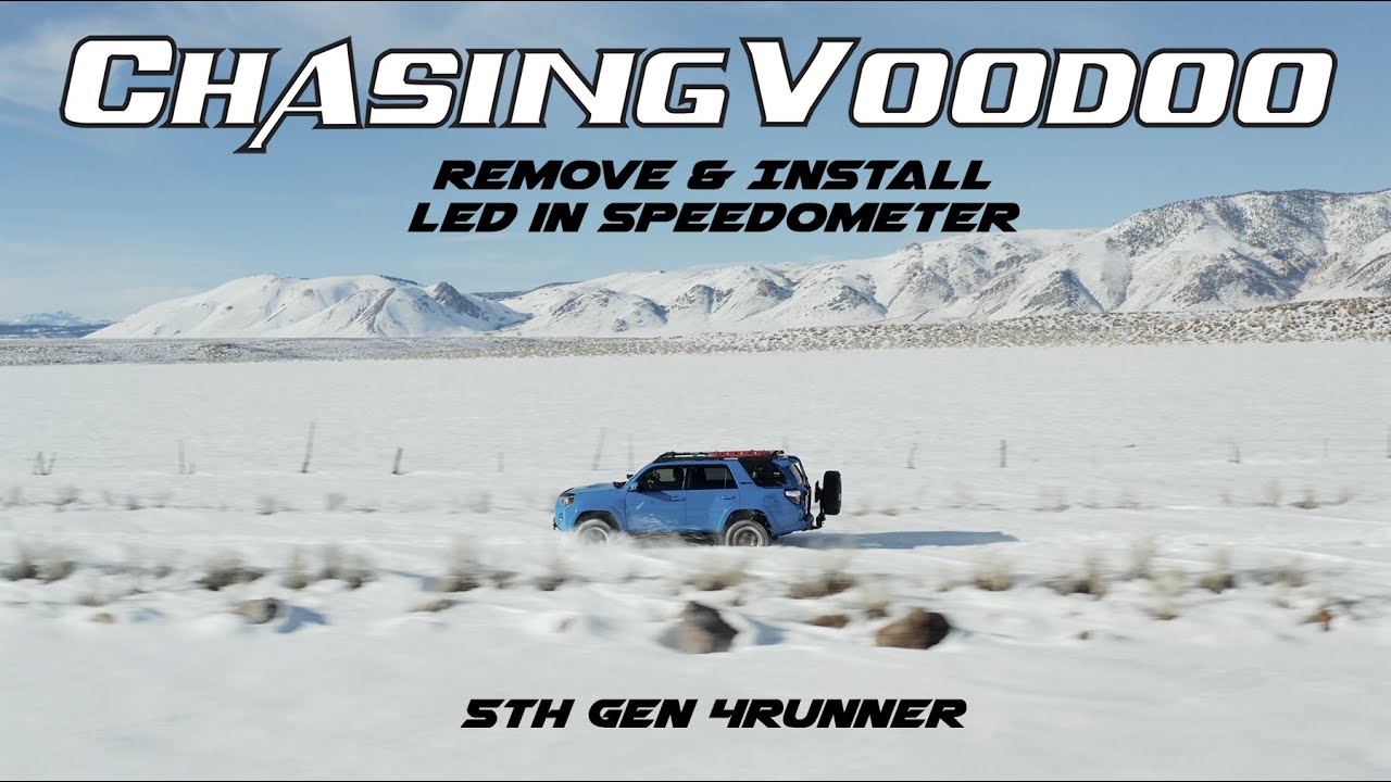 Remove & Open Speedometer for Freedom Locker LED - 5th Gen 4Runner ...