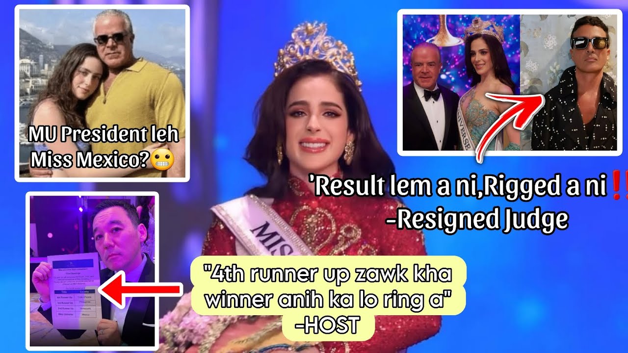 Miss Universe 2025 result kha a lem maw⁉️Judge atanga bang a rawn ...