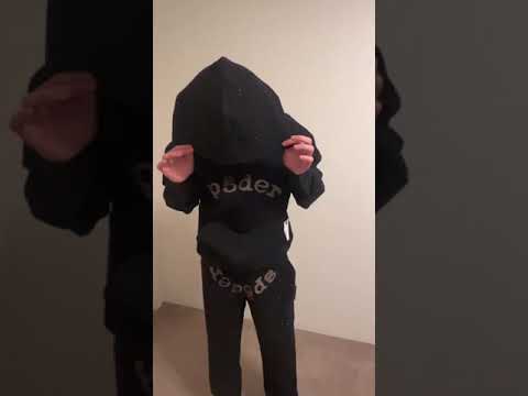 Crazy sp5der hoodie vvs rhinestone