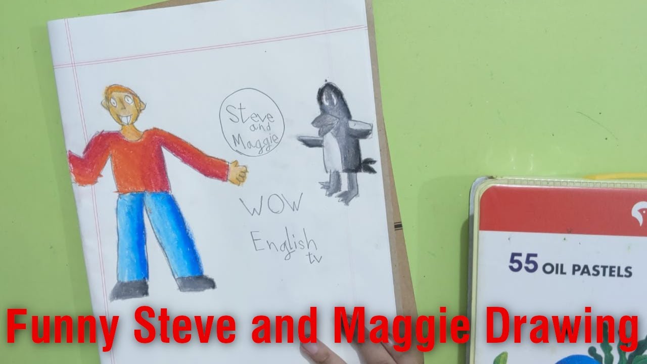 Laugh and Draw: Hilarious Steve and Maggie Drawing Challenge! from ...