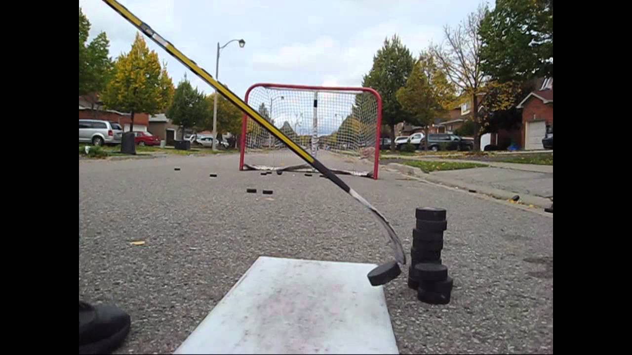 Shooting With the Bauer ONE95 Stick - YouTube