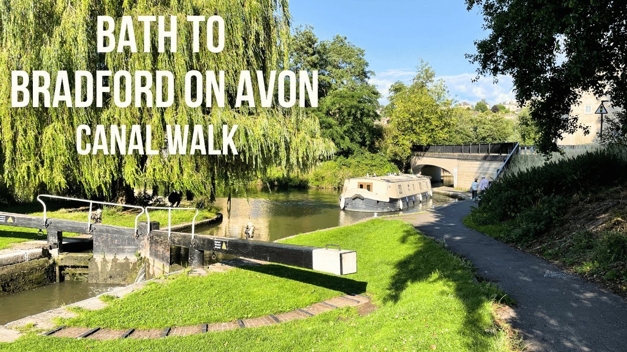 BATH to BRADFORD ON AVON Canal Walk | Kennet and Avon Canal - YouTube