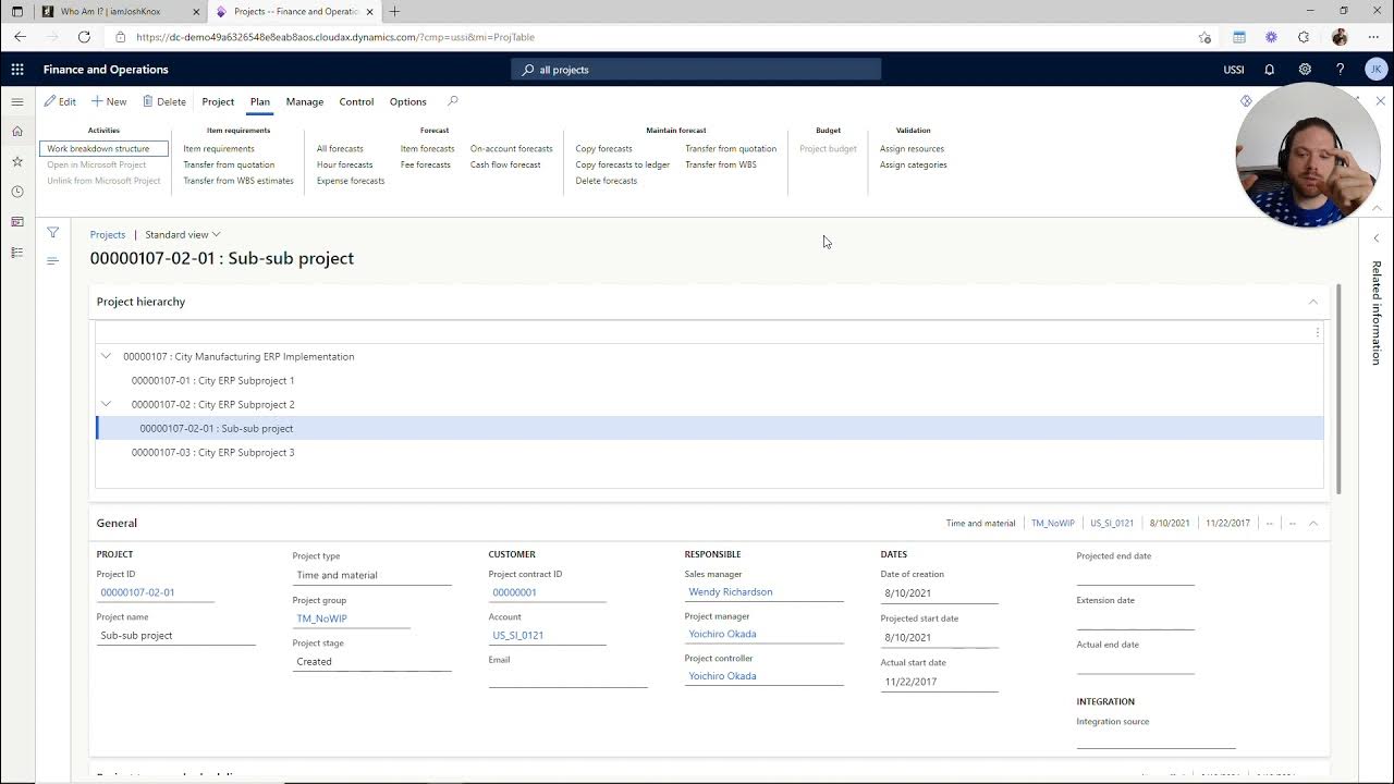 D365FO Project Structure Overview | Project Contracts - Projects ...