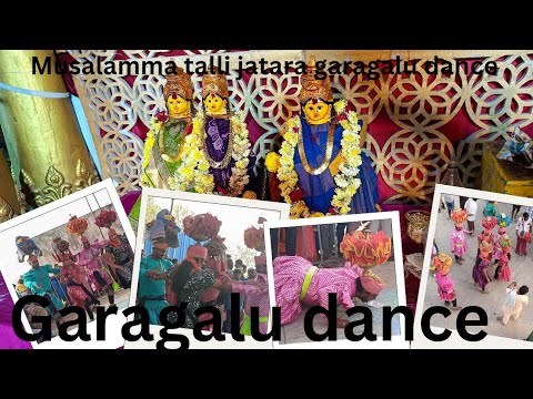 Garagalu dance in jathara || Musalammatalli jathara in vemulavada 2025 ...