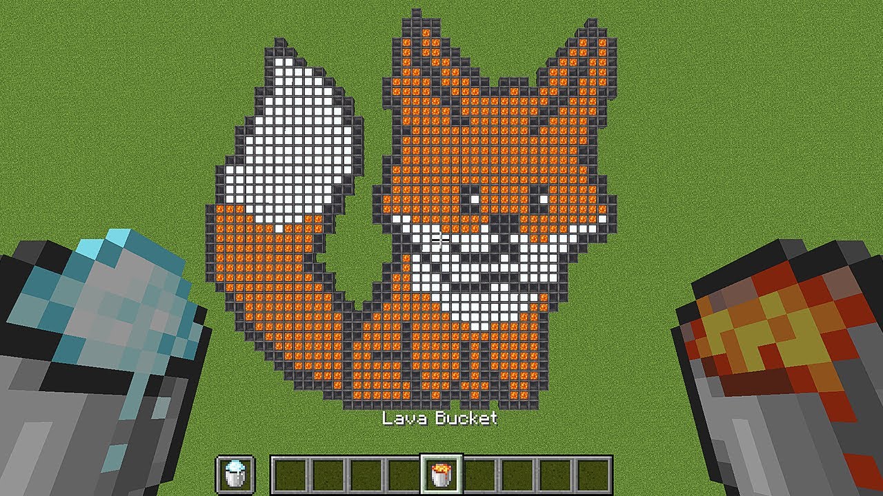 how to draw in minecraft - YouTube
