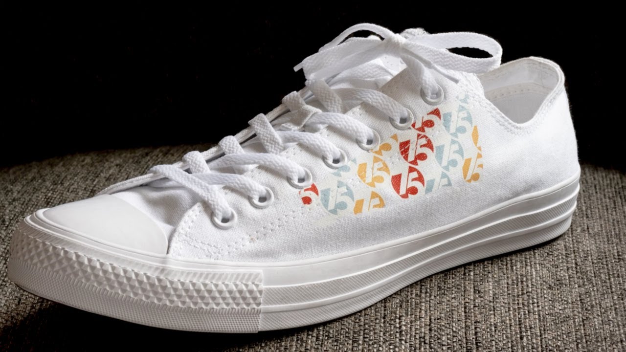 How to Put a Design on a Canvas Shoe I Overview - YouTube