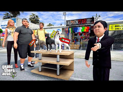SÜLEYMAN PİTBULL YAVRULARINI PAZARDA SATIYOR! - GTA 5 GERÇEK HAYAT MODU