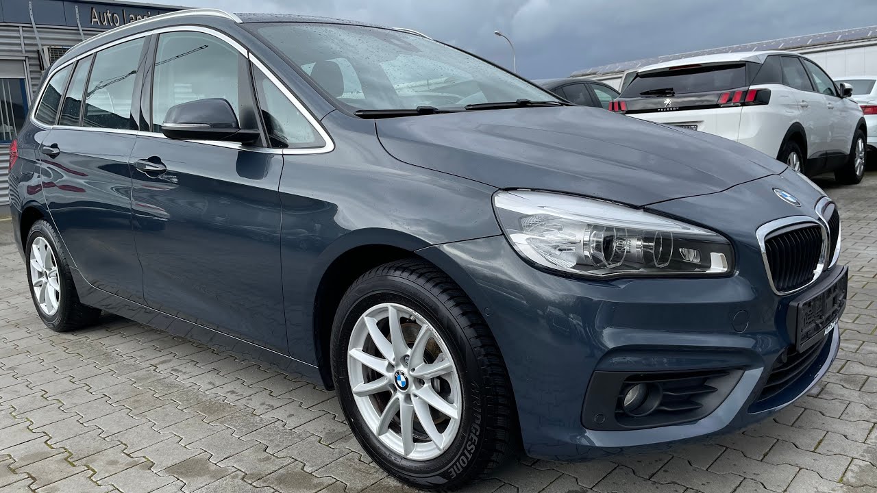 BMW 214 d Gran Tourer - YouTube