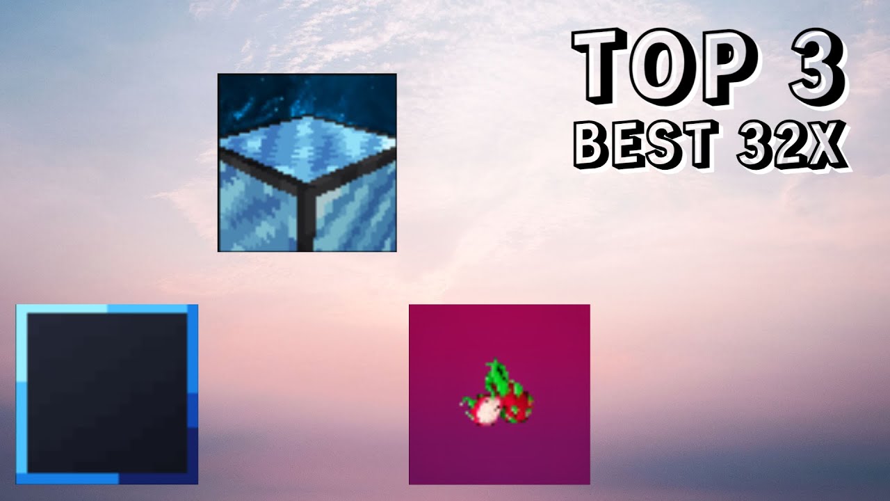 Top 3 best (32x) packs for hypixel bedwars - YouTube