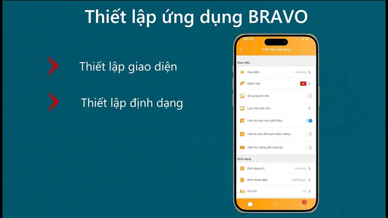 Hướng dẫn thiết lập ứng dụng BRAVO Mobile App - YouTube