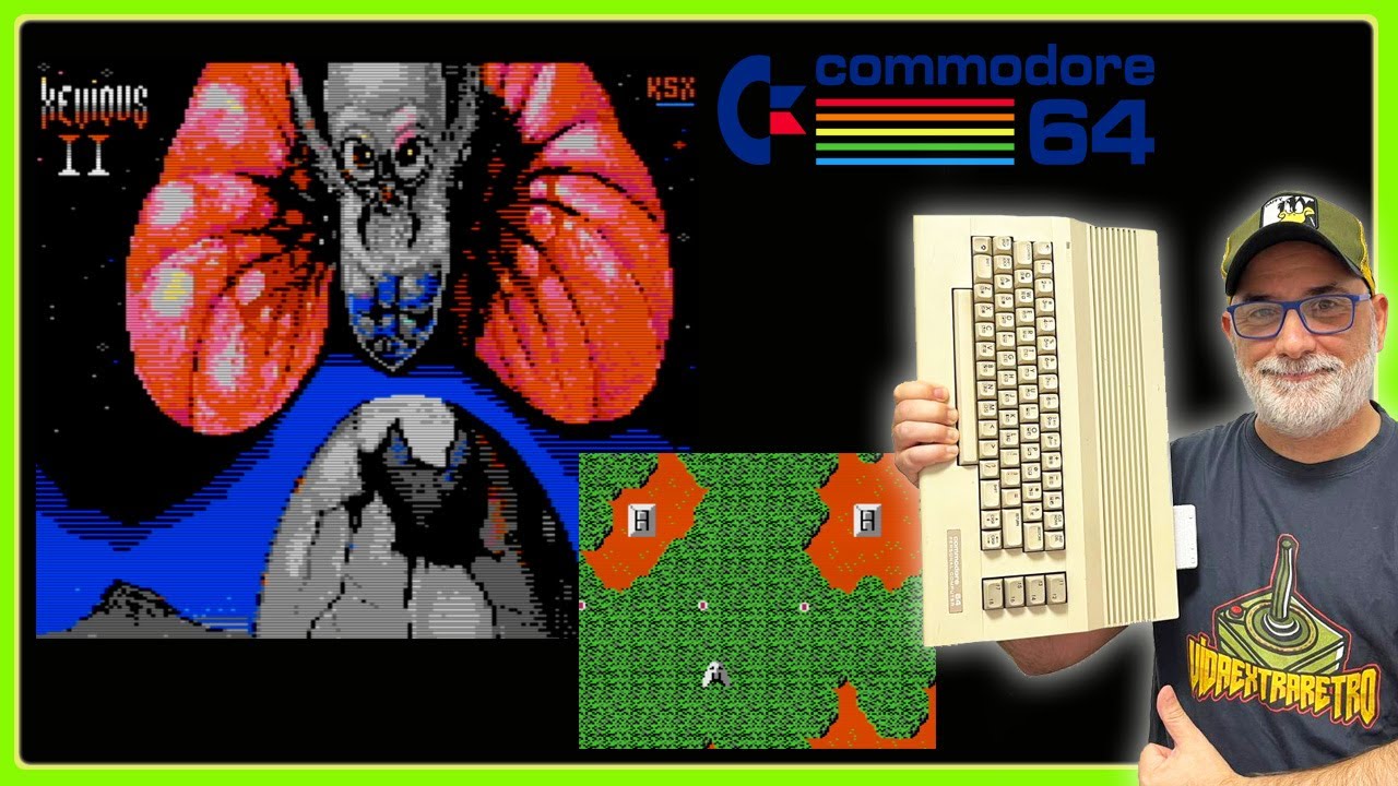 🤔¿REALIDAD O FAKE? 😜 Xevious 2 (Commodore C64 - 2024) - YouTube