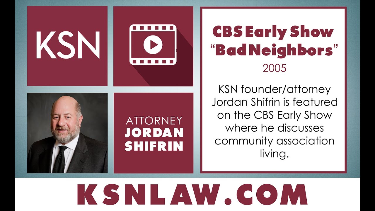 KSN founder/attorney Jordan Shifrin on The Early Show on CBS - YouTube