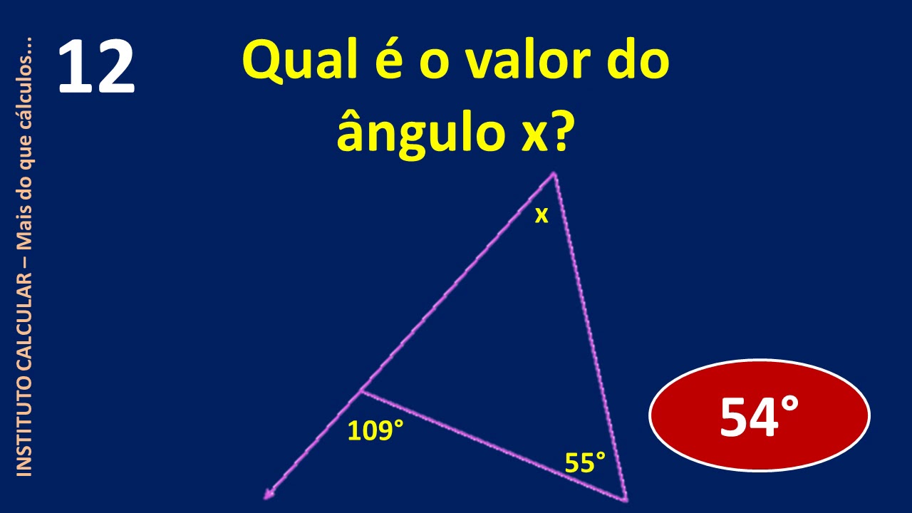 220520 Teorema Do ângulo Externo De Um Triângulo Youtube