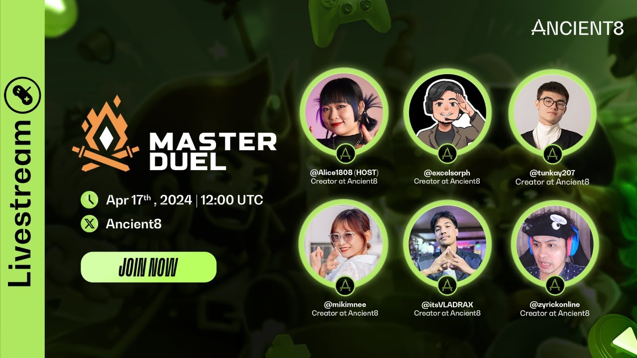 Masterduel Livestream with The Creator Squad 🔥💚 - YouTube