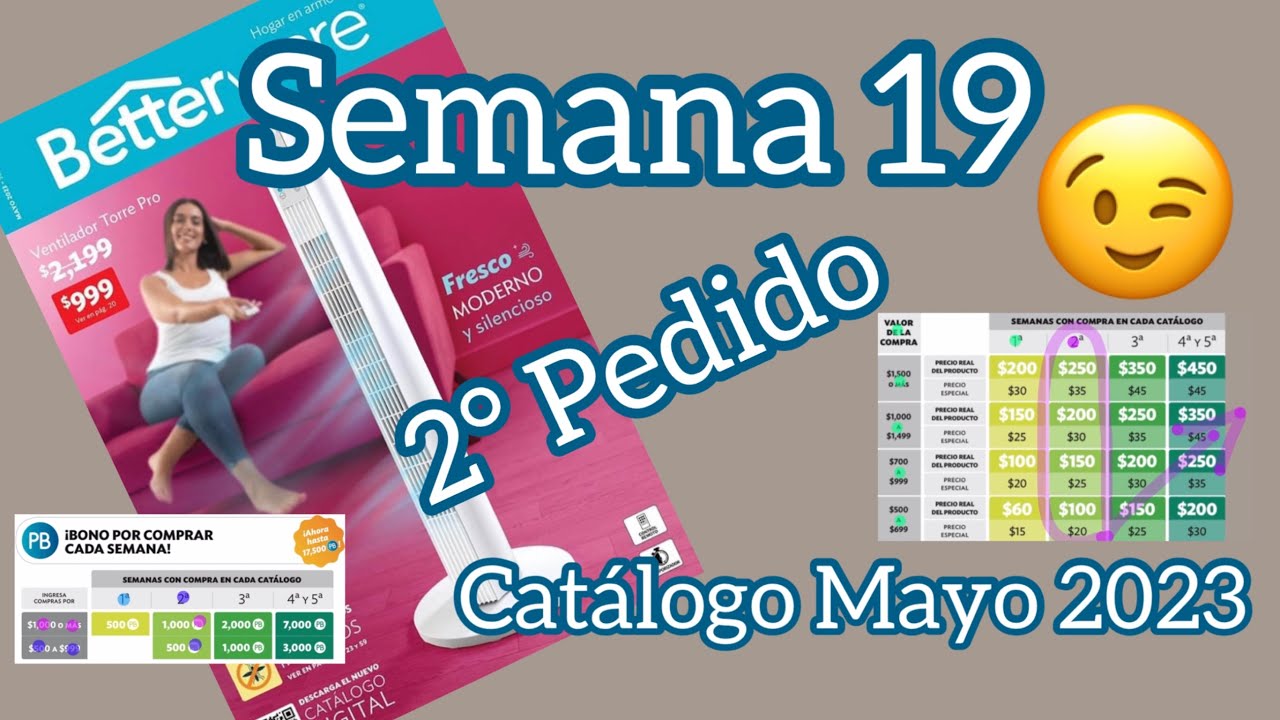 Betterware, Producto a Precio Especial, semana 19, segundo pedido ...