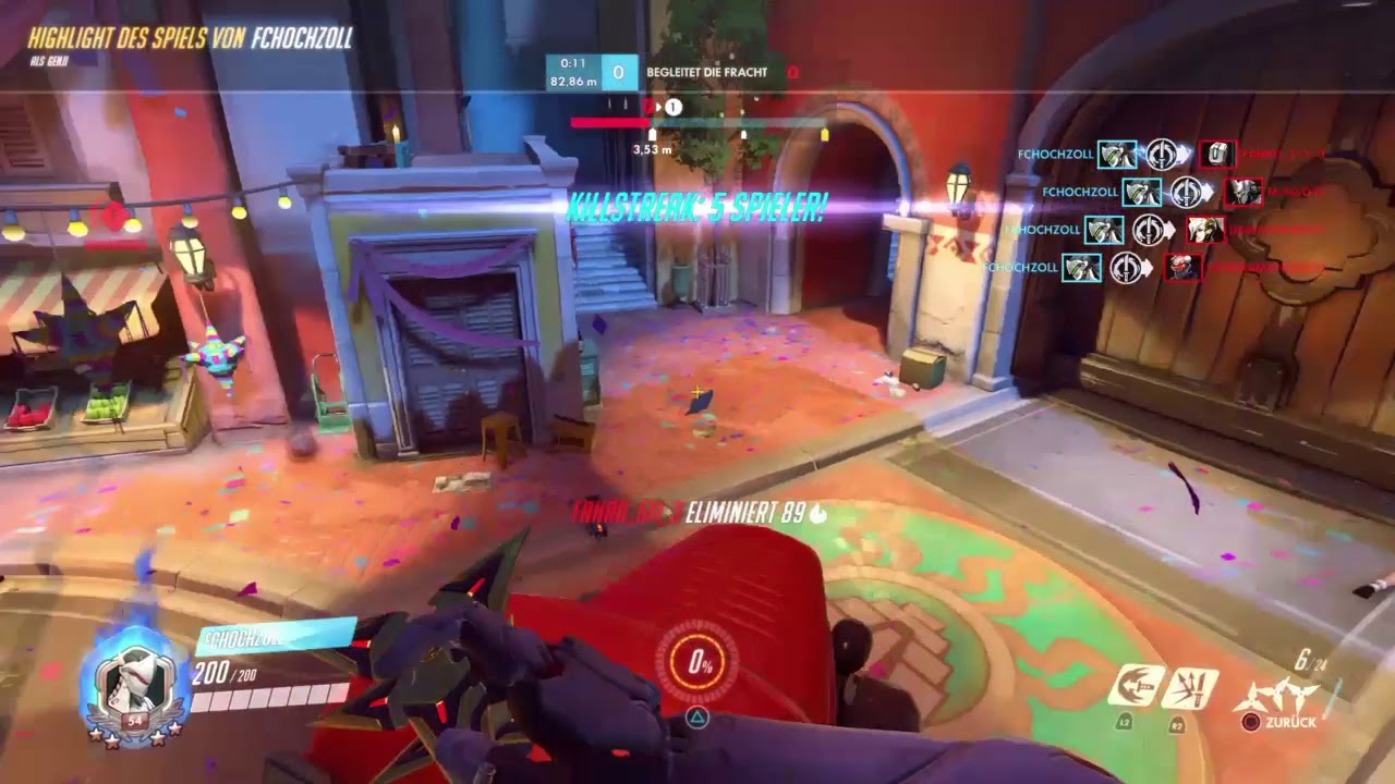 Overwatch #10 Massive Genji Ult - YouTube