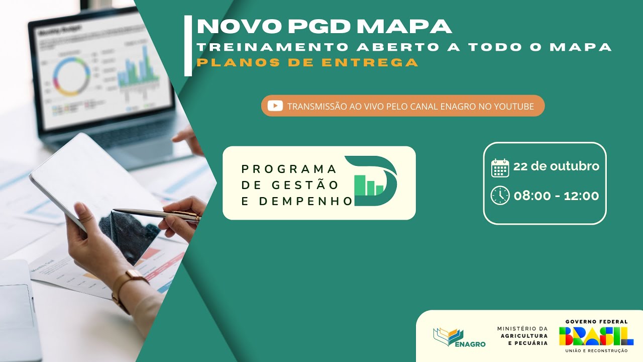 Novo PGD MAPA– Diretrizes Para Implementação - Planos de Entrega (Dia 1 ...