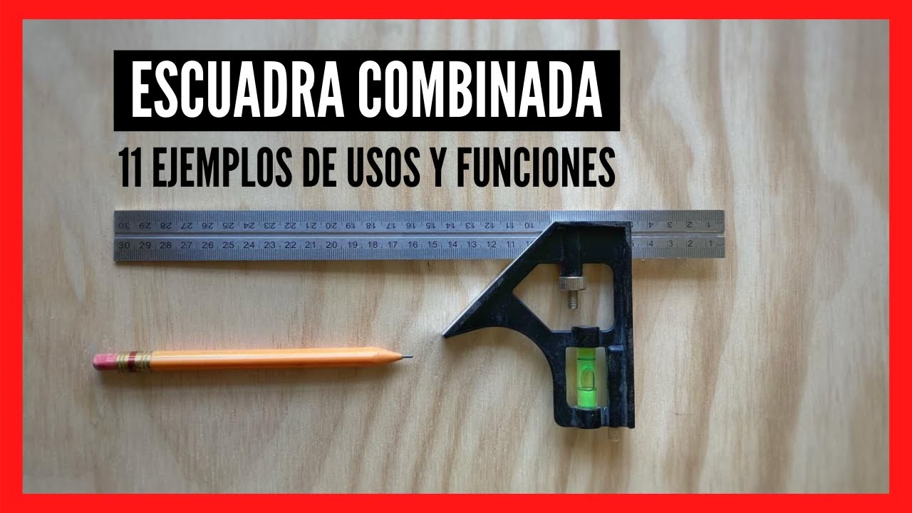 Usos de la ESCUADRA COMBINADA 🔴 - YouTube