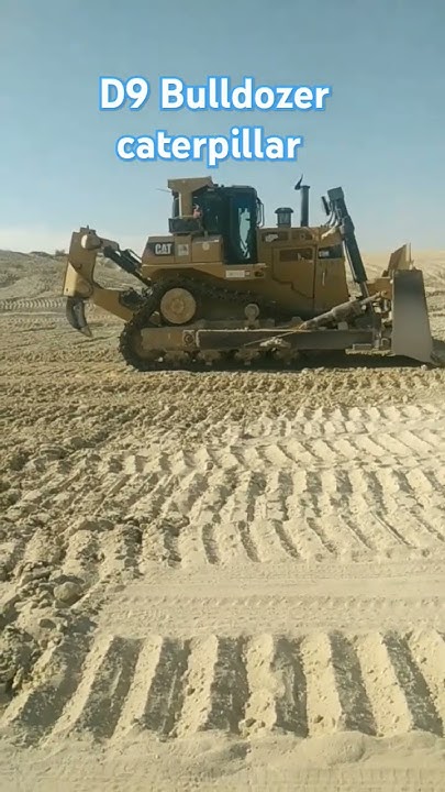 D9 Bulldozer Caterpillar Dozer Road 🛣️ Construction Work