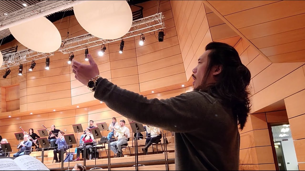 Leon Kim - Conte di Luna 오케스트라 연습 - YouTube