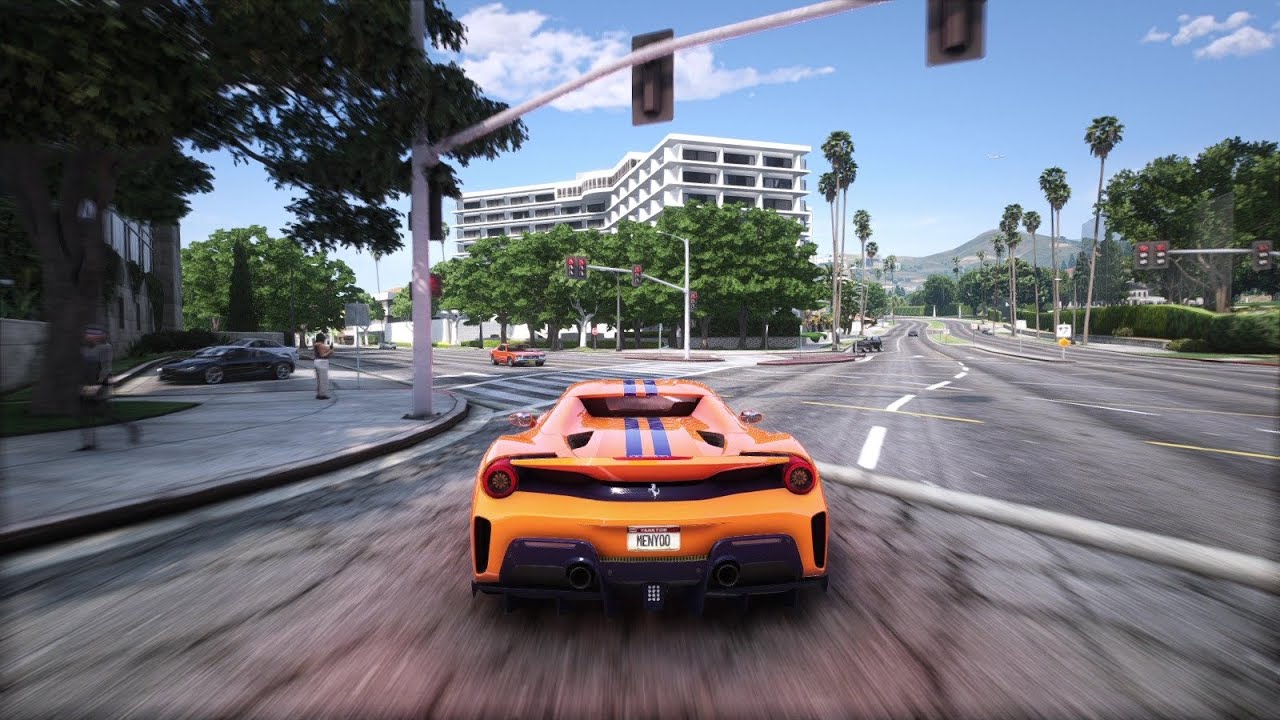 GTA 5 Unreal Engine 5 Graphics Mod Concept With Realistic Ray Tracing ...