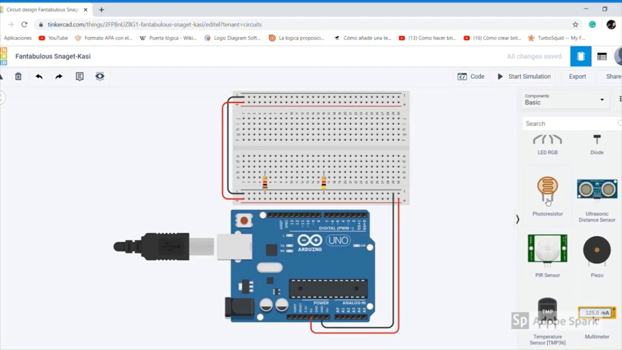 Sistema de ciclo cerrado utilizando un simulador de Arduino en 5 ...