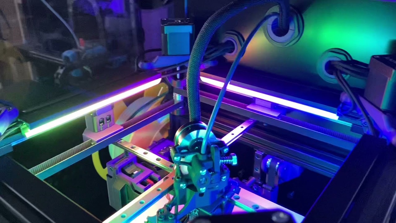 Annex Engineering K3 RGB test - YouTube