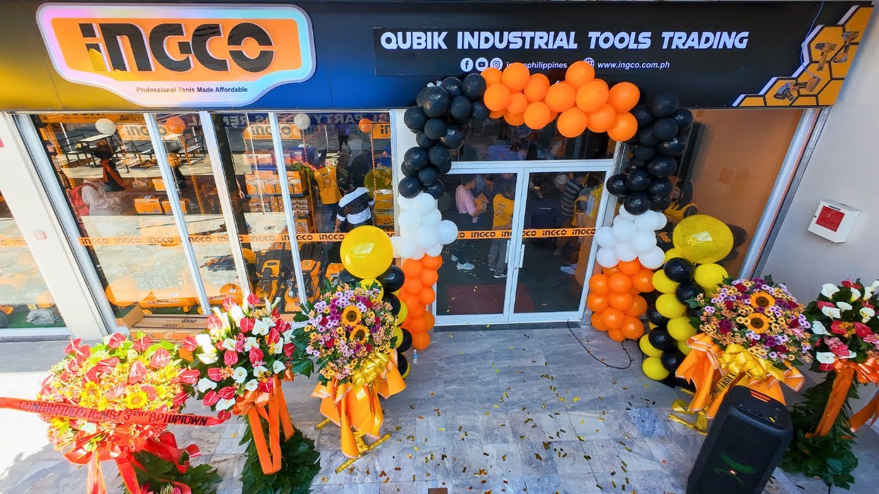 Your New Go-To for INGCO Quality Tools in Uptown CDO at Qubik - YouTube
