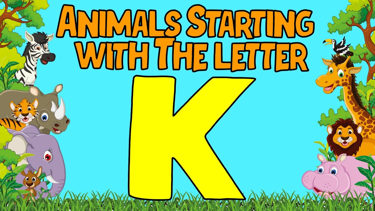 Animals Starting with "K" | Kids Learn | English Vocabulary - YouTube