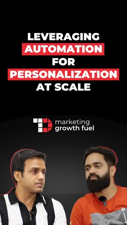 Leveraging Automation For Personalization At Scale - YouTube