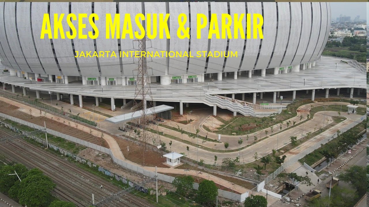 Akses Masuk And Parkir Dari Jalan Raya Area Barat Utara Jakarta