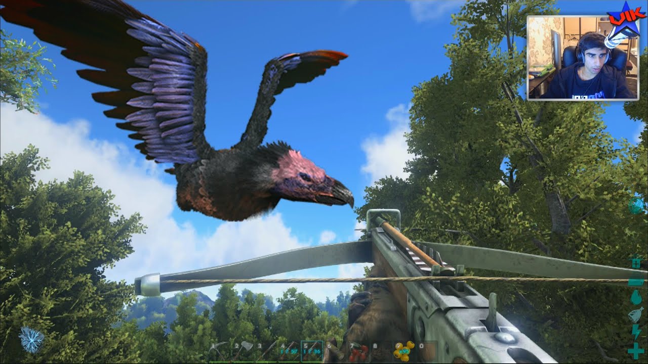 GIANT EAGLES! - ARK SURVIVAL EVOLVED #16 with Vikkstar - YouTube