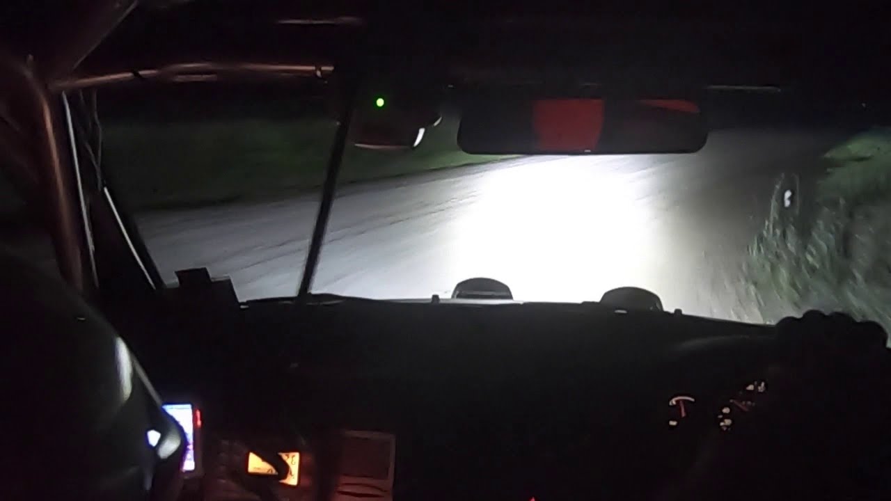 2021 George Woods Rally SS7 Car 11 - YouTube