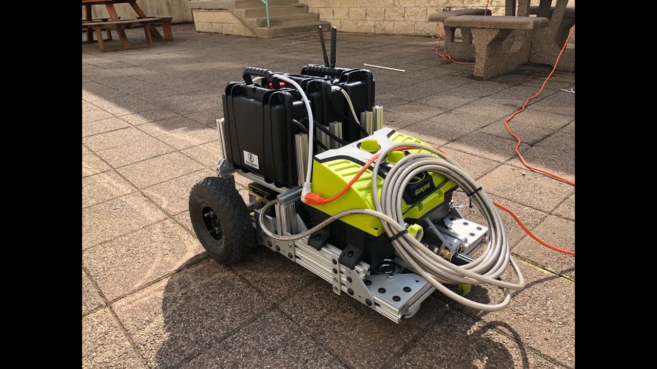 WashBot: A Driveway Cleaning Robot - YouTube