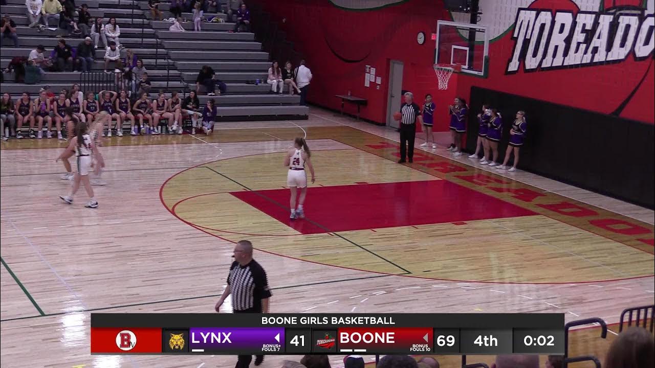 Boone Girls Basketball vs Webster City - YouTube