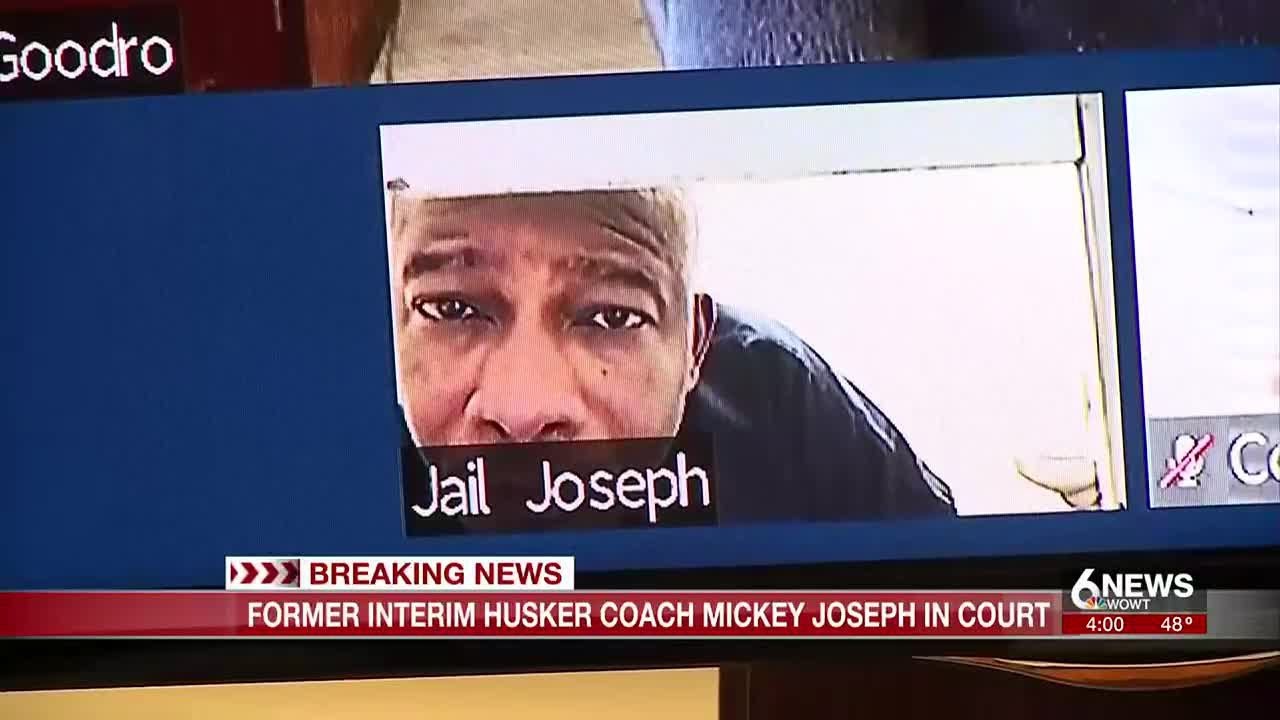 BREAKING: Former Huskers coach Mickey Joseph at court - YouTube