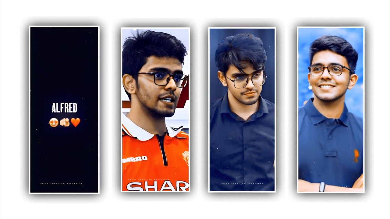 New trending attitude status video editing in alight motion Malayalam ...