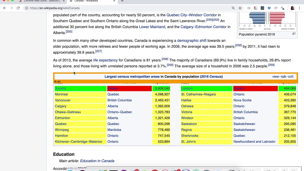 selector gadget install and use - YouTube