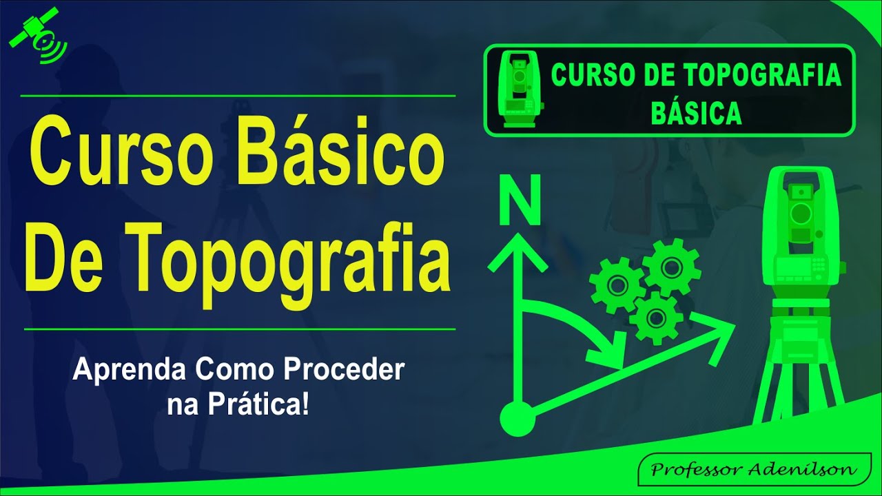 Curso Básico de Topografia Com 98 Aulas - YouTube