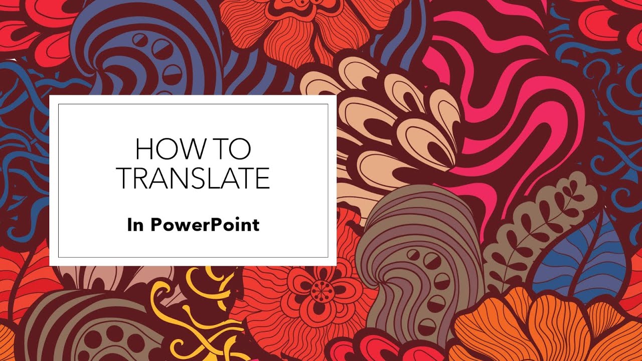 How To Translate Text In PowerPoint Itself YouTube how-to-translate-text-in-powerpoint-itself-youtube