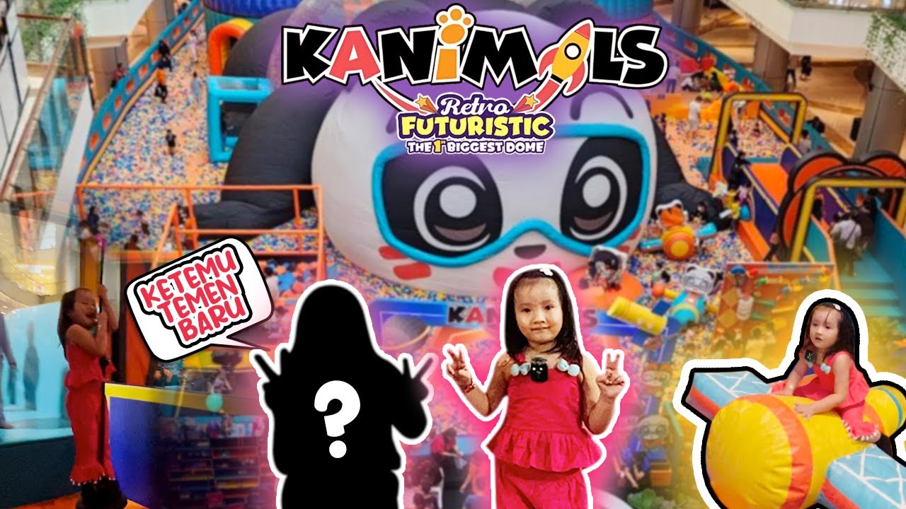 KETEMU FAFA THE PANDA!!🐼😍Jocelyn Main Ke KANIMALS PIK AVENUE - YouTube